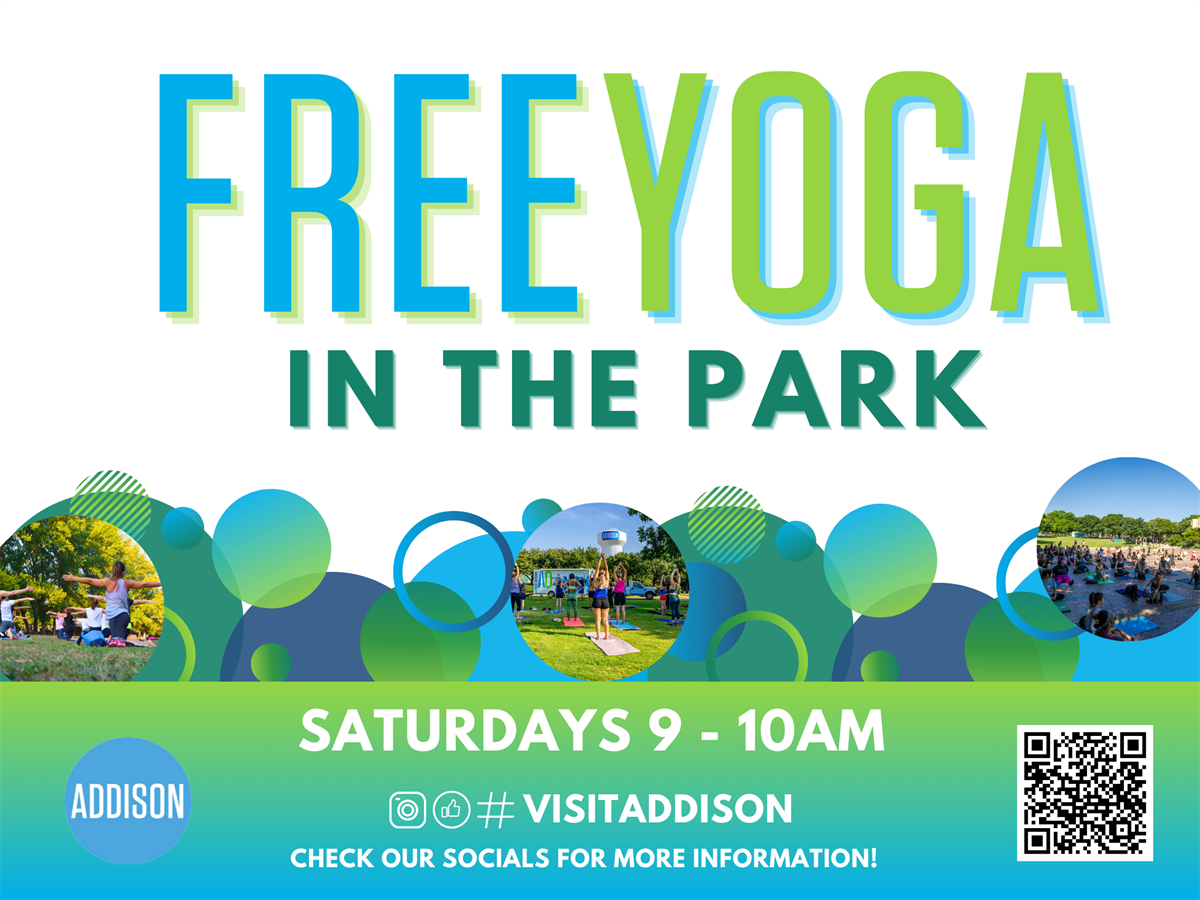 Free Yoga in the Park - Addison Parks