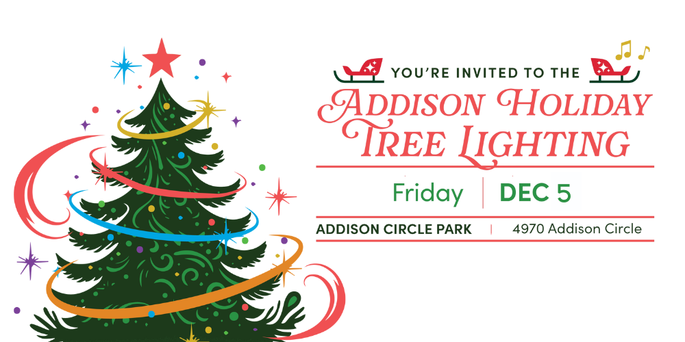 Holiday Tree Lighting - Addison Parks